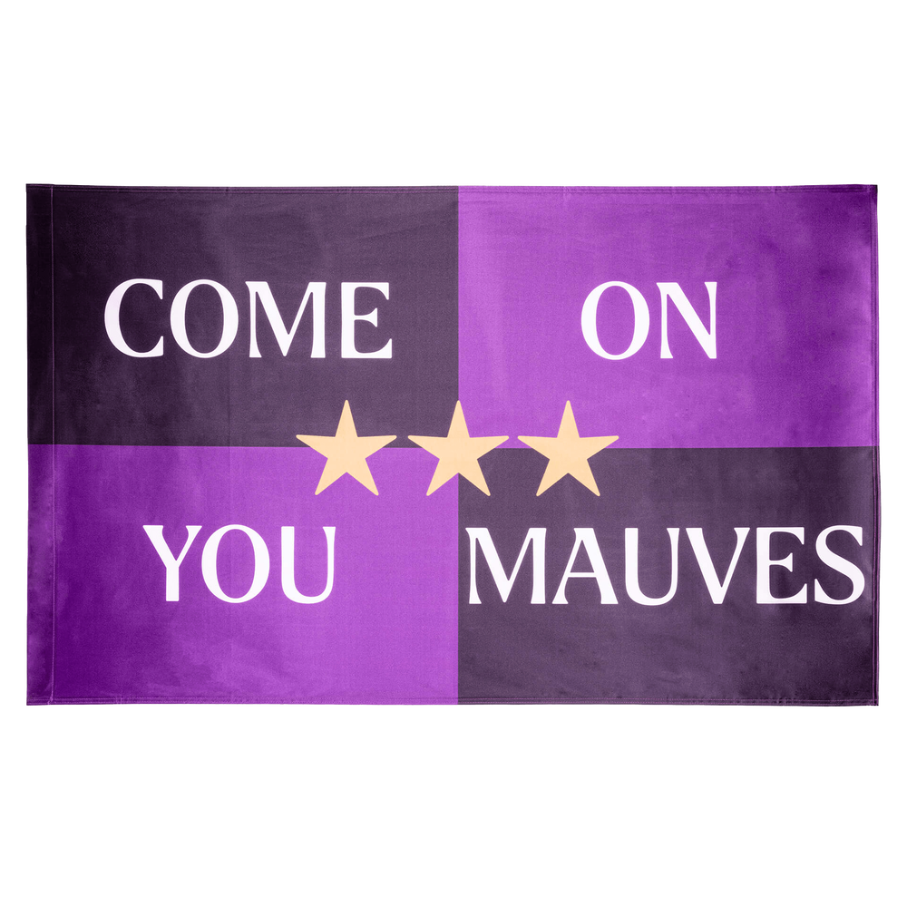 Vlag Come On You Mauves 3 Sterren - RSCA