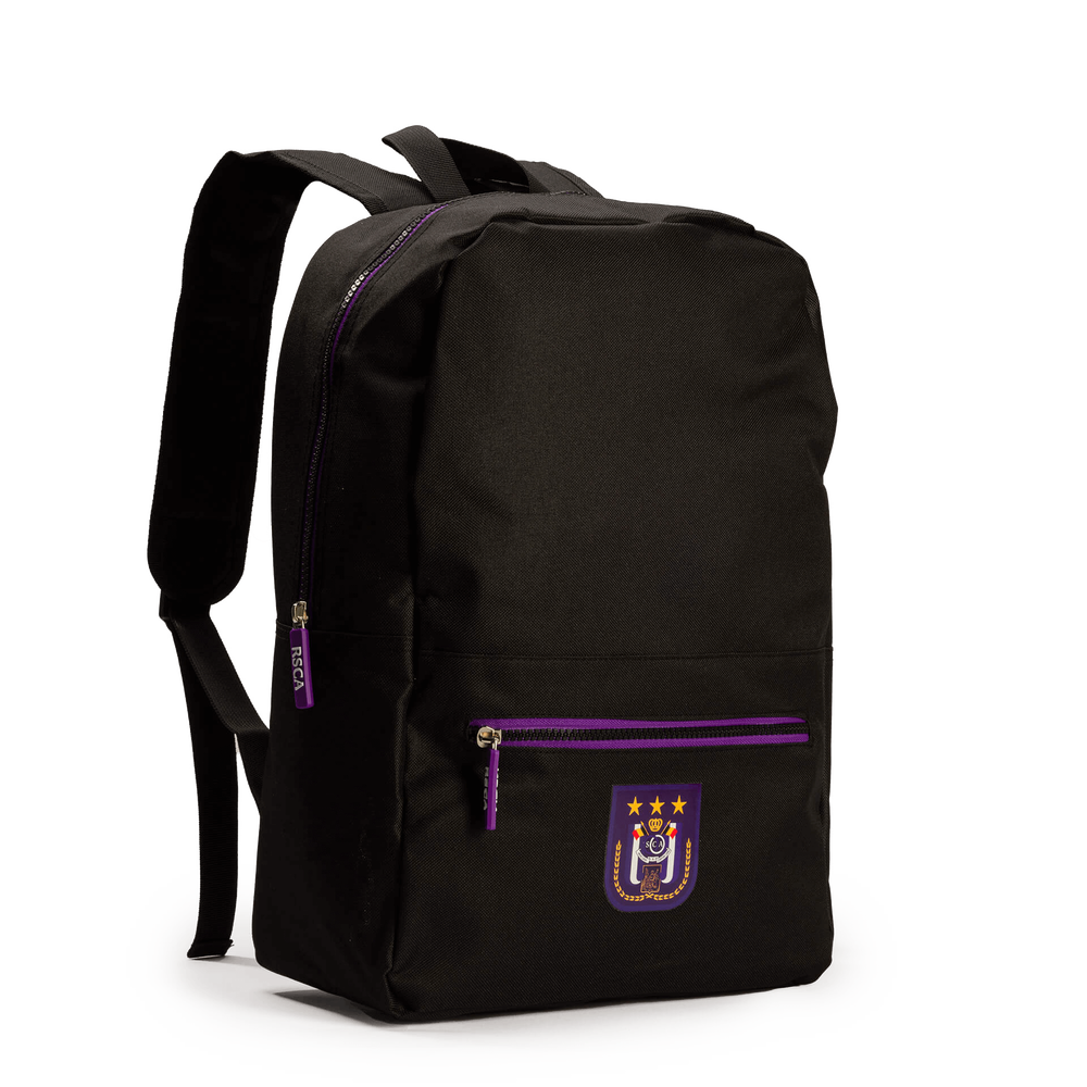 Rugzak Zwart Logo Anderlecht - RSCA